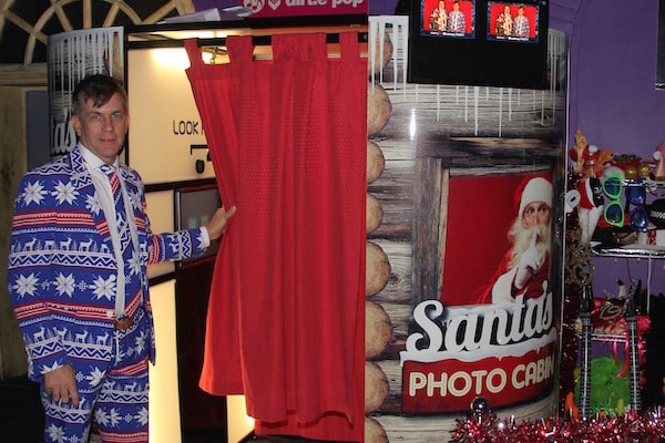 Santa’s Cabin Photo Booth Hire – BBC Inflatables 01905 841902