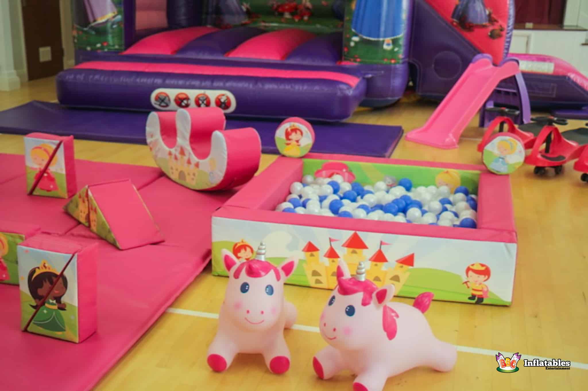 FairyPrincess Bounce & Slide Softplay Hire – BBC Inflatables