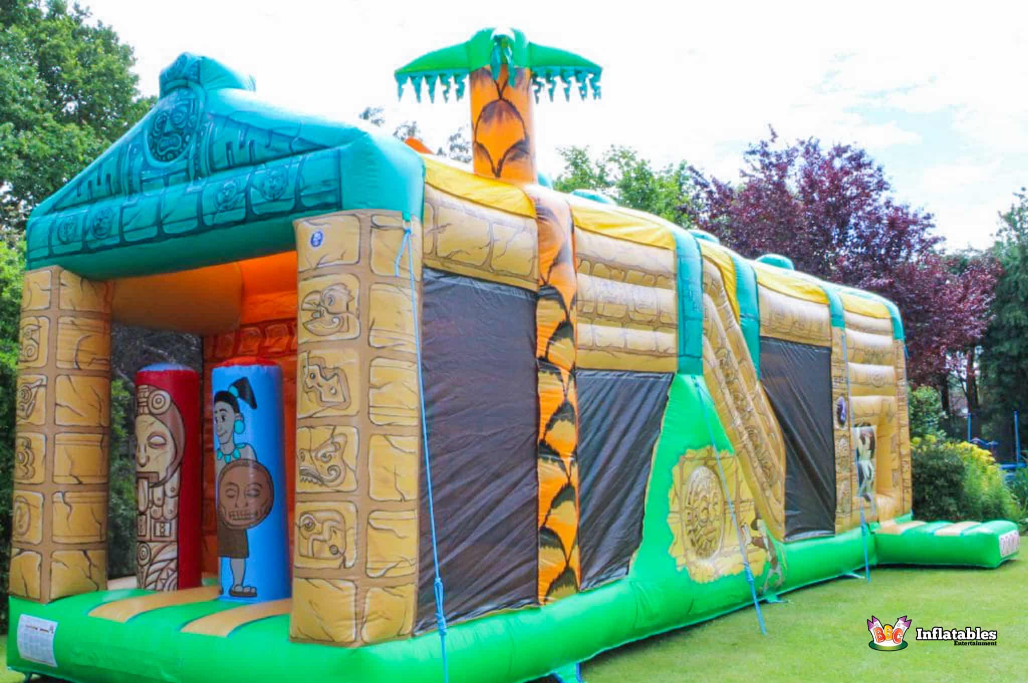 Aztec Fun Run 1 Hire – BBC Inflatables 01905 841902