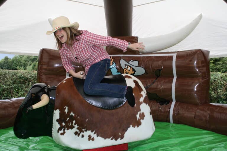 Rodeo Bull Hire – BBC Inflatables 01905 841902