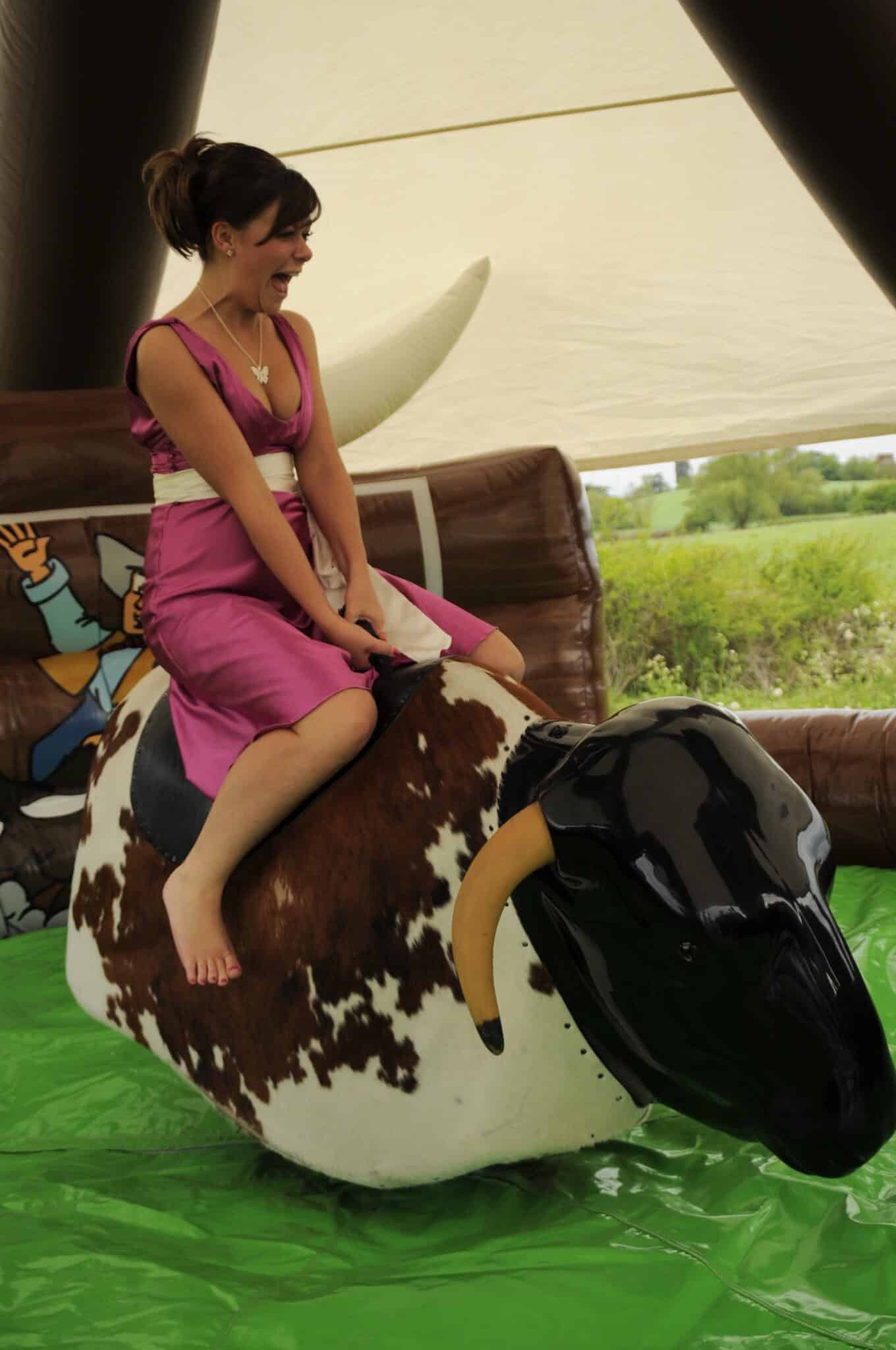 Rodeo Bull Hire – BBC Inflatables 01905 841902