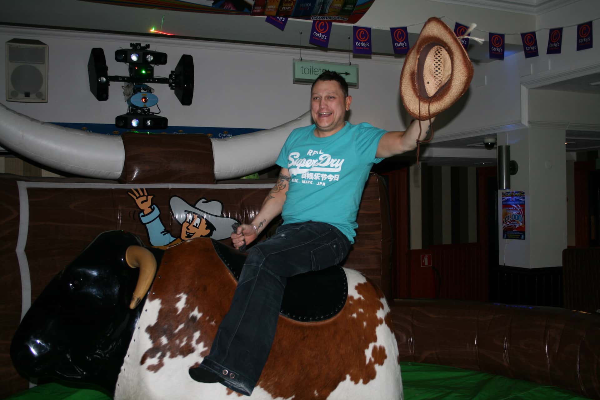 Rodeo Bull Hire – BBC Inflatables 01905 841902