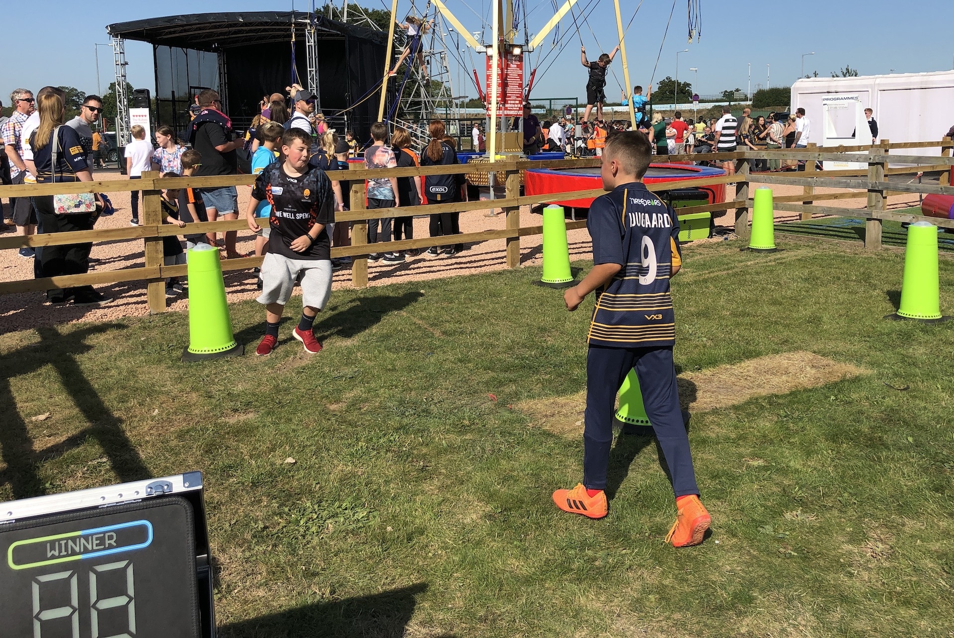 Interactive Play System Cone Challenge Hire – BBC Inflatables